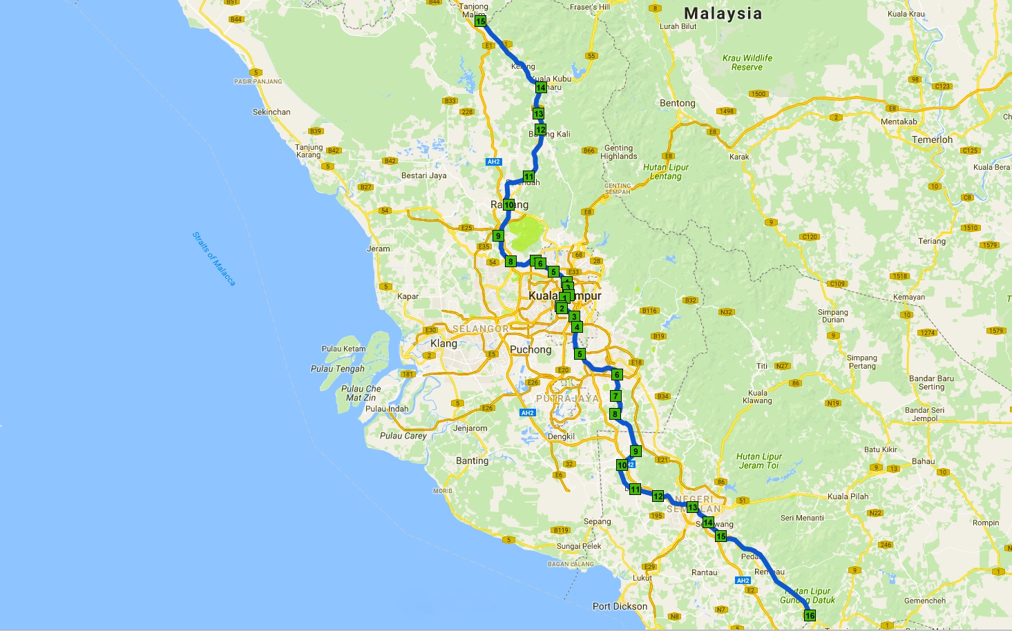 KTM Map | Old Roots, New Routes